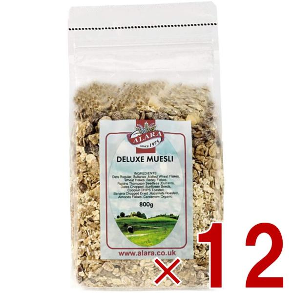 栄養バランスのとれたミューズリーのスタンダード。便利なチャック付きの袋に入っています。 1975年、スミス夫妻がロンドンではじめた小さな食品卸しのお店がアララのはじまり。1983年には栄養価が高く、環境保護につながるオーガニックにいち早く着...