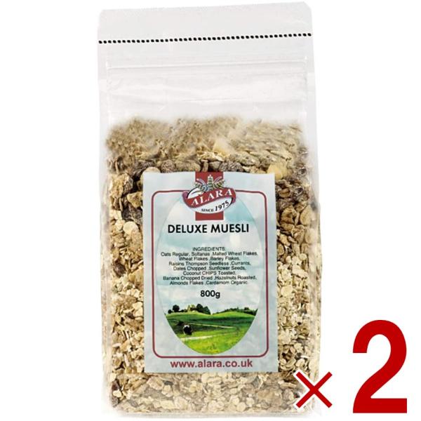 栄養バランスのとれたミューズリーのスタンダード。便利なチャック付きの袋に入っています。 1975年、スミス夫妻がロンドンではじめた小さな食品卸しのお店がアララのはじまり。1983年には栄養価が高く、環境保護につながるオーガニックにいち早く着...