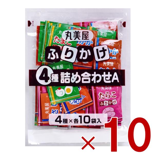 丸美屋 ふりかけ 4種 詰め合わせA (2.5g×40食入)◆商品名◆丸美屋 ふりかけ 4種 詰め合わせA 2.5g×40食入×1袋◆商品内容◆さけ×10袋たまご×10袋おかか×10袋たらこ×10袋大人気商品丸美屋のこだわりの特ふりシリーズ...