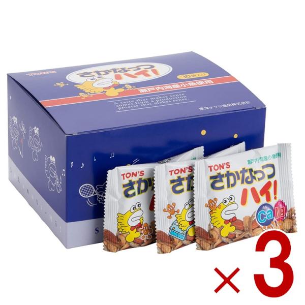 東洋ナッツ食品 さかなっつハイ！ 小箱の商品詳細●カリッと丸粒アーモンド、当社独自のさくさく脱脂ピーナッツ、瀬戸内海産100％のカエリサイズのカタクチイワシ、この組み合わせがなぜかとってもおいしい●あれっというほど小さい食べきりサイズなのに...