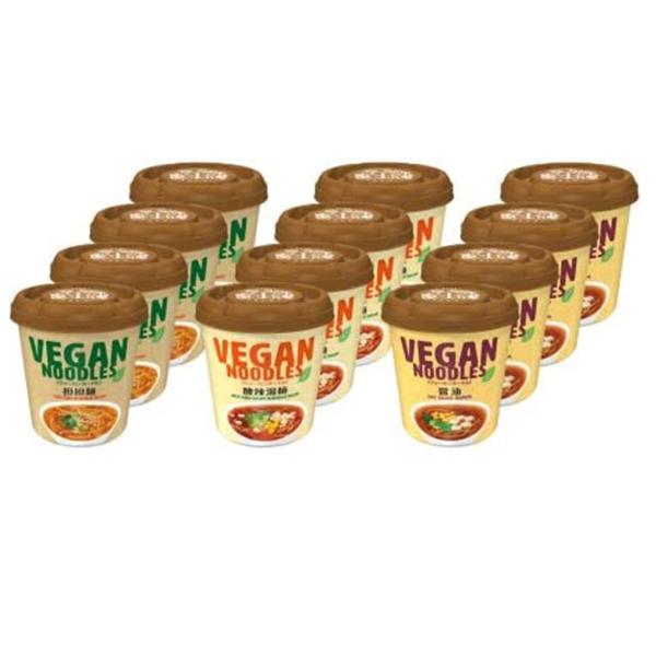 3種各4個、計12個のセットです  ヴィーガンの方にも安心して召し上がっていただける、動物性食材・化学調味料・アルコール不使用のカップ麺です 東京自由が丘「T'sレストラン」監修  【醤油】 シリーズ待望のオーソドックスな醤油味 五葷不使用...