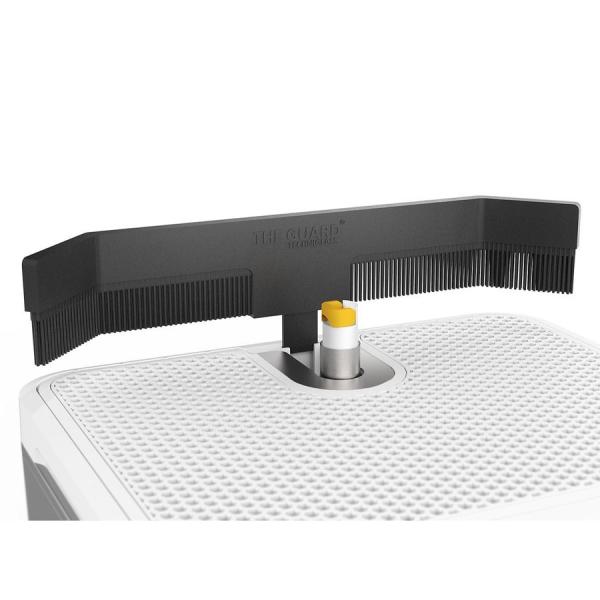 A wear-resistant splash curtain designed to maintain a clean and dry work surface. Glass pieces of unlimited length can ...