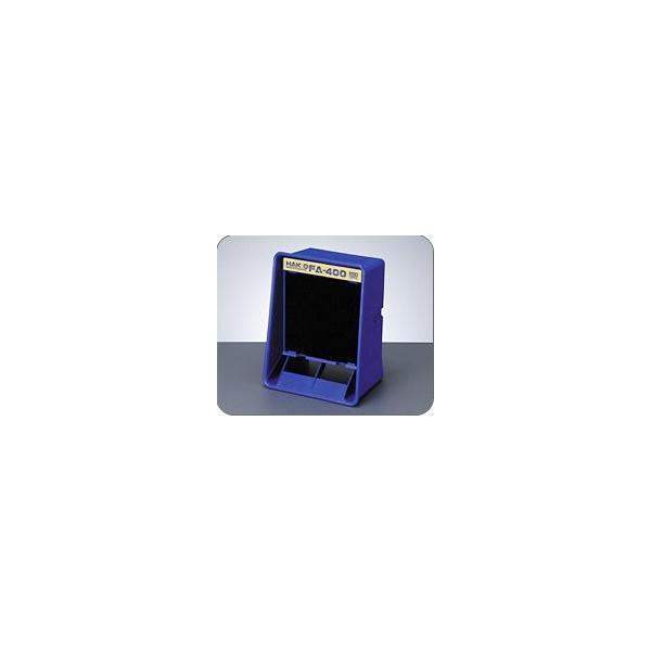 有害な半田作業時の煙を除去。