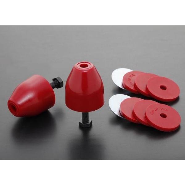 ■サイズ■赤い部分　高さ約57mm / 6mm厚のプレートが3枚組み合2個SET【適応車種】 NV350キャラバン（標準、ワイド、スーパーロング全車取付可）【適応型式】 E26系【適応年式】 2012年6月〜【仕様】　2WD/4WD