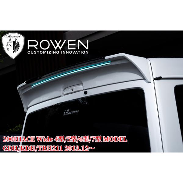 【関連キーワード】ROWEN TOMMYKAIRA HIACE TRH200 GDH201 レジアスエースバン エアロパーツ フロントスポイラー フロントハーフ リップスポイラー レーシングボンネット フードエクステンション オート AUT...