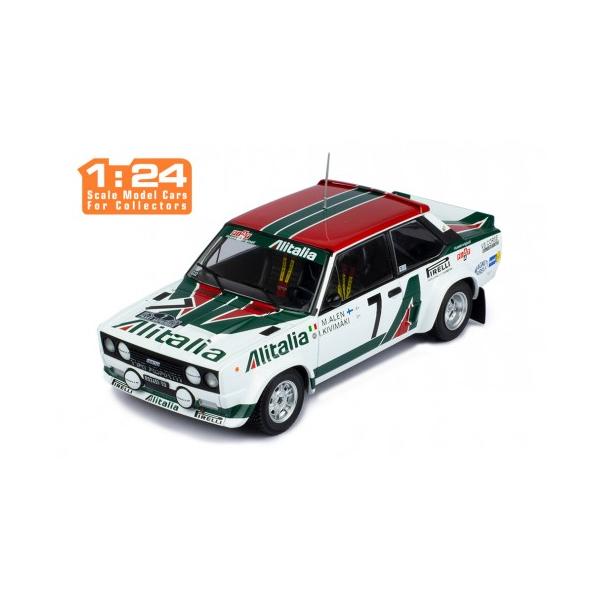 フィアット 131 アバルト 1978年 ラリーアクロポリス 優勝 No.5 W.Rohrl / C.Geistdorfer　アリタリアカラー