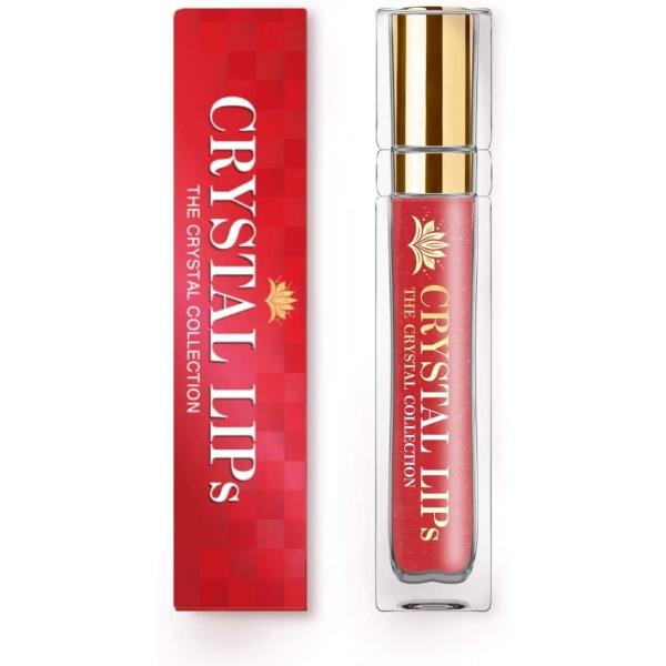 【唇に嬉しい成分をたっぷり配合】クリスタルリップはぷるぷるした唇へ導くためにペプチド(パルミトイルテトラペプチド-7)・ヒアルロン酸Na・水溶性コラーゲンをしっかり配合しました(3種共に保湿目的)。ヒアルロン酸・水溶性コラーゲンは高保湿成分...