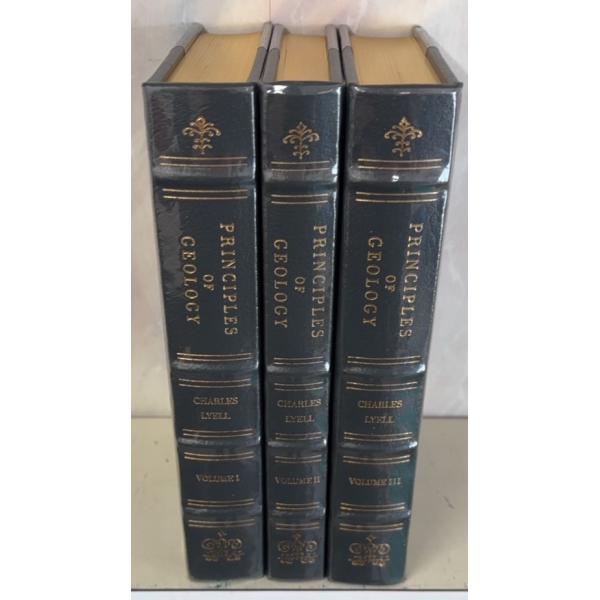 Charles Lyell Classics of Science Library Division of Gryphon Editions【全3冊セット】　1997年発行　裸本ハードカバー　三方金塗　本文概ね良好