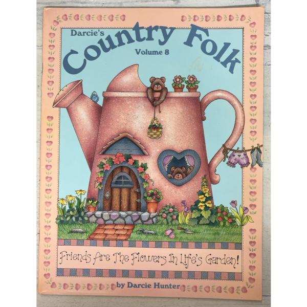 トールペイント図案集　全39ｐ経年のヤケあり　表紙にシミ・スレあり