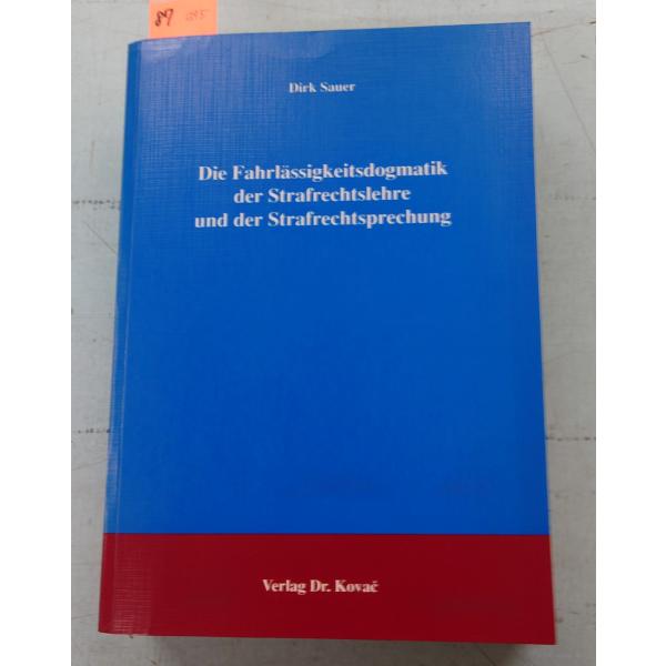 Dirk Sauer Verlag Dr. Kovac ISBN:3830010389 全696ｐ巻末頁に蔵書印塗りつぶしあり　本編概ね良好