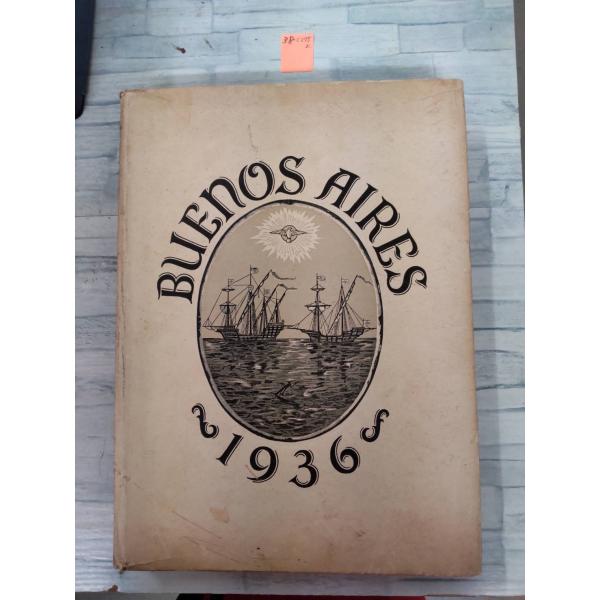 1936/09/19   [大判]　226ページ（ハードカバー）　サイズ：約33×24×3センチカバー、黄ばみ・劣化・スレ傷・裂け傷み、かなりあり　三方(天・小口・地）に経年劣化のヤケあり　中は、多少ヨゴレありますが、概ね良好（写真モノクロ）