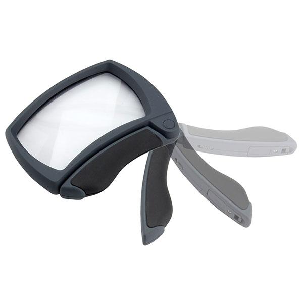 全米で人気ブランド！LEDライト搭載・長方形のレンズが自然な視界を提供・折りたたみ式のハンドルは3段階にロックでき、快適な位置に調整可能・ハンドルを完全に折りたたむことで、コンパクトになり持ち運びにも便利[主な仕様]外寸(約)：W14.5×...