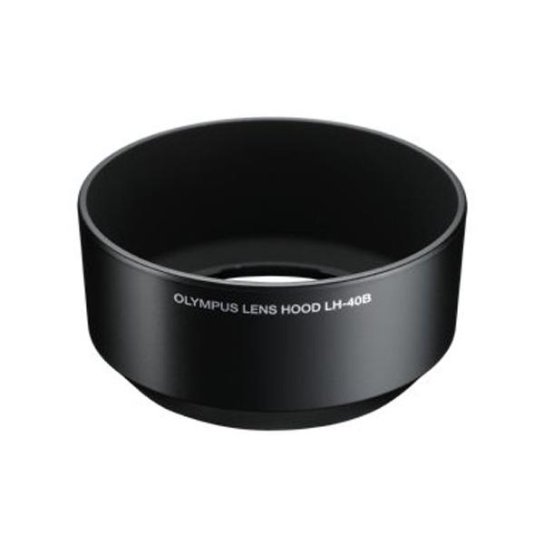 レンズフレア、ゴーストなど不要な光がレンズに入るのを防ぐOlympus(オリンパス)純正レンズフードです。他にレンズを衝撃や汚れから保護する役割もあります。[olympus lh-40b 純正 レンズフード 写真屋さんドットコム 通販][主...