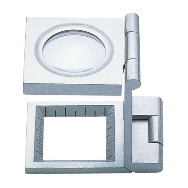 ・シマミ（縞見）ルーペとは繊維織物の糸数の測定するためのルーペです。布地チェックのほか、印刷の仕上げなど多用途に役立ちます。・拡大率はシリーズ最大の7倍。1/8インチおよび1mm単位のスケールを装備しています。小さいものの計測、品質検査にも...