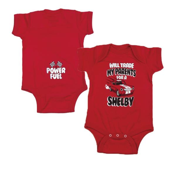 サイズ：US　12〜18＝日本の80cmシェルビーファンになるには若すぎるなんてことはありません。家族の中で最も小さなファンのために用意された、子ども用の赤いシェルビーカバーオールは、どんな時も本気の雰囲気を漂わせます。綿100％フラットロ...