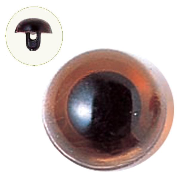 手作りのぬいぐるみや、人形、マスコット、既存の手芸キットの替えパーツ用に。9mmから15mmまで、お好みのサイズをお選びください。※サイズによりお届けする個数が異なります（価格は同じです）。プラスチックアイシリーズのクリアカラーは、ガラス製...