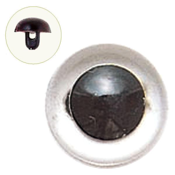 手作りのぬいぐるみや、人形、マスコット、既存の手芸キットの替えパーツ用に。9mmから15mmまで、お好みのサイズをお選びください。※サイズによりお届けする個数が異なります（価格は同じです）。プラスチックアイシリーズのクリアカラーは、ガラス製...