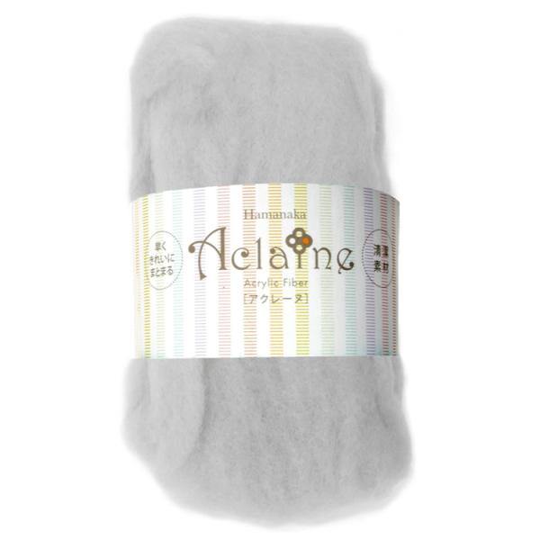 【内容】アクレーヌ「スタンダード」フェルト玉 15g×3玉セット◆色：111 薄灰色 （ライトグレー）◆素材：アクリル 100%ワンちゃんや猫ちゃん、小鳥などの作品を一から制作するのはもちろん、市販のマスコットなどのカラーバリエーションをチ...