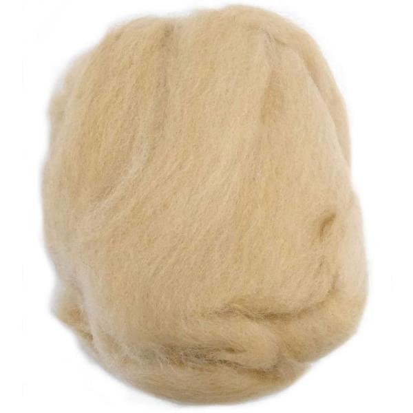 手作り派を応援する羊毛のフェルト玉。使いやすい自然の風合いを生かした「ナチュラルブレンドシリーズ」は短めの繊維とラフな仕上がり。ウールの温かみが感じられ、摩擦の多いバッグやニードルを使った小物等、幅広い用途にピッタリです。【多くの作家の方に...