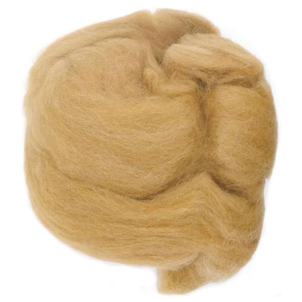 手作り派を応援する羊毛のフェルト玉。使いやすい自然の風合いを生かした「ナチュラルブレンドシリーズ」は短めの繊維とラフな仕上がり。ウールの温かみが感じられ、摩擦の多いバッグやニードルを使った小物等、幅広い用途にピッタリです。【多くの作家の方に...