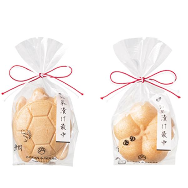 亀と梅をモチーフにした最中のお茶漬けのプチギフト。結婚式・披露宴・二次会などのウェディングの他、企業イベントのノベルティ、パーティの記念品、ちょっとしたご挨拶、歓送迎会のお礼、ホワイトデーのお返しギフト、ご自分用にもOK。 【内容】○お茶漬...