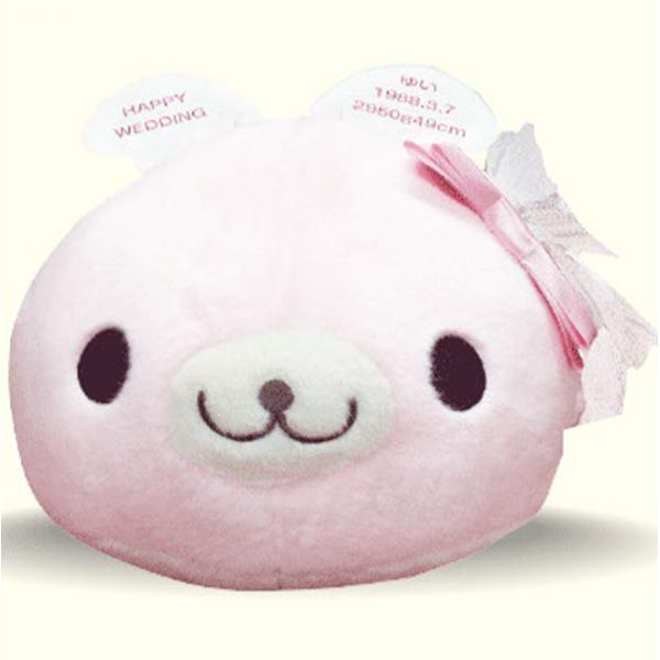 人気キャラクターの「まめゴマ」が体重ドールになりました。ころんと可愛いアザラシの体重ドールはインパクト抜群です。産まれたときの感動を、大切な方に贈りましょう。披露宴のクライマックス、最も感動的なシーンでご両親に手渡したいかけがえのない贈り物...