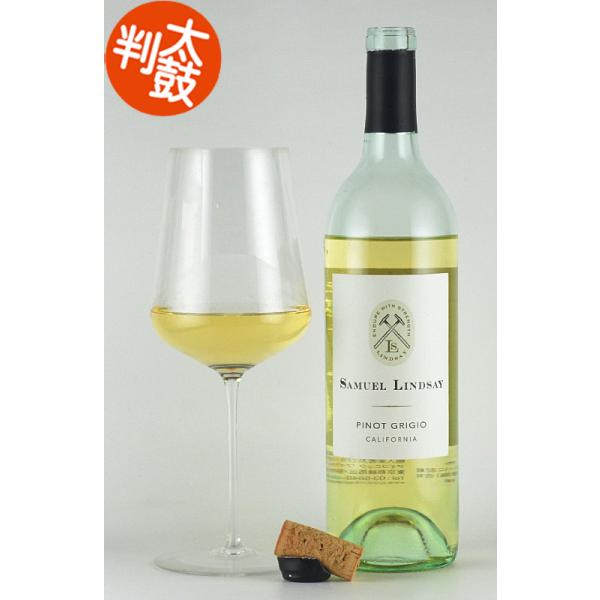 爽やかな柑橘類、青リンゴ、熟したネクタインのフレーバーが口の中いっぱいに広がります。豊かな果実味を程よい酸がバランスを取り、ドライなフィニッシュです。ワイン名： サミュエル・リンゼイ ピノグリージョ カリフォルニア原語：Samuel Lin...
