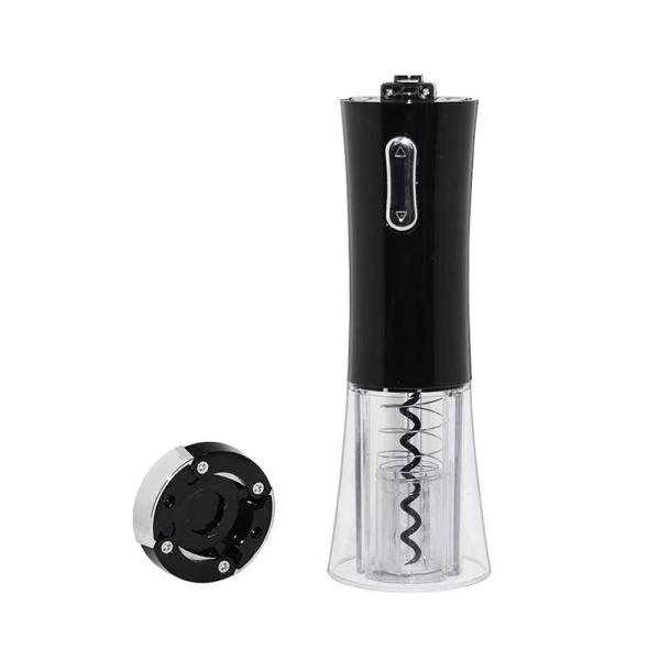 女性にもやさしい、初めてでも簡単！商品名：電動ワインオープナー重量：約318g(乾電池を除く)材質：ABS樹脂開栓本数：約50本(アルカリ電池の場合)付属品：フォイルカッター・メーカーからのお取寄せ商品となります。（出荷は１週間が目安となり...