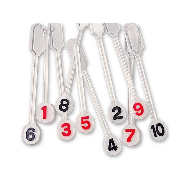 ■内容：１番〜１０番……各１本白紙の予備棒…２本（合計：１２本）■箱サイズ：2cm × 18cm（商品箱を抽選時の箱として利用できます）