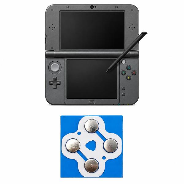 【商品説明】ニンテンドー3DS LL対応のABXYボタン／上下左右ボタン用ダイヤフラム（導電ゴムシール）です。長年の使用で押し心地が悪くなったり、反応が鈍くなったボタンをリフレッシュできます。純正品とほぼ同等形状の互換パーツなので、元の部品...
