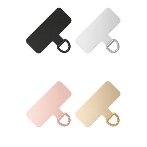 【商品概要】スマホケースに挟むだけで、簡単にスマホショルダー化できる便利なストラップホルダーです。【取り付け方法・特長】・専用工具や粘着シールは不要。ケースの間にプレートを差し込むだけでストラップを装着できます。・軽量・薄型設計でケースの開...