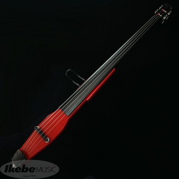 イケベオーダー・カスタムカラーHallstatt WBSE-850超破格値で大人気のエレクトリック・アップライトベース「ハルシュタット」のカスタムカラーをイケベがオーダー！鮮やかなレッドカラーを、うっすらと木目の浮かび上がるシースルーで仕上...