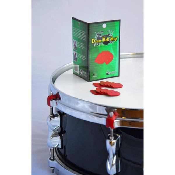 【テンションボルト・緩み防止アクセサリー / Drum Bolt Stop（ドラム・ボルト・ストップ）】ドラム・ボルト・ストップは、あらゆるドラムのテンションボルトに使用可能な、テンションボルトの緩みを防止するアクセサリーです。伸びのあるラ...
