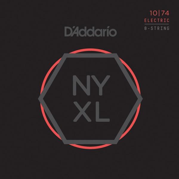 【NYXLシリーズ、8弦ギター用弦】D’Addario NYXL Nickel Wound Electric Guitar StringsD'Addarioから、新素材の新しいエレキギター弦、NY XLシリーズが発売。従来の製品よりも強度が...