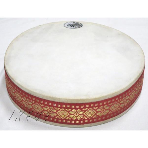 ☆サウンドキング/オーシャンドラム入荷！☆波の音を出す擬音楽器です。本皮張りで低めのサウンドが特徴です。直径：8インチ（約20cm）※外周のカラーデザインは入荷時期によって異なります。カラーのご指定は出来ません事、ご了承くださいませ。イケベ...