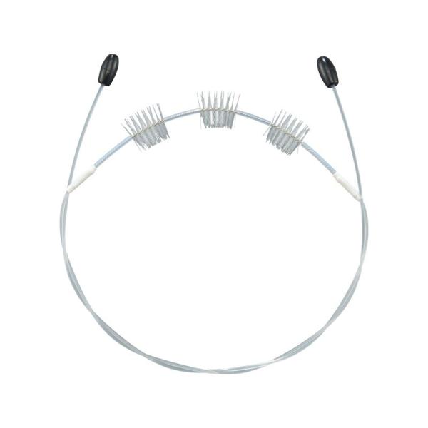 これまでにワイヤーでは曲がり切れなかった角度の小さい曲管にも対応が可能です。トランペット・コルネット・フリューゲルホルン・ホルン・アルトホルン・メロフォン用。全長 695mmブラシ径 15mm【ご使用方法】1．ガイドプラグを管の先端から挿入...