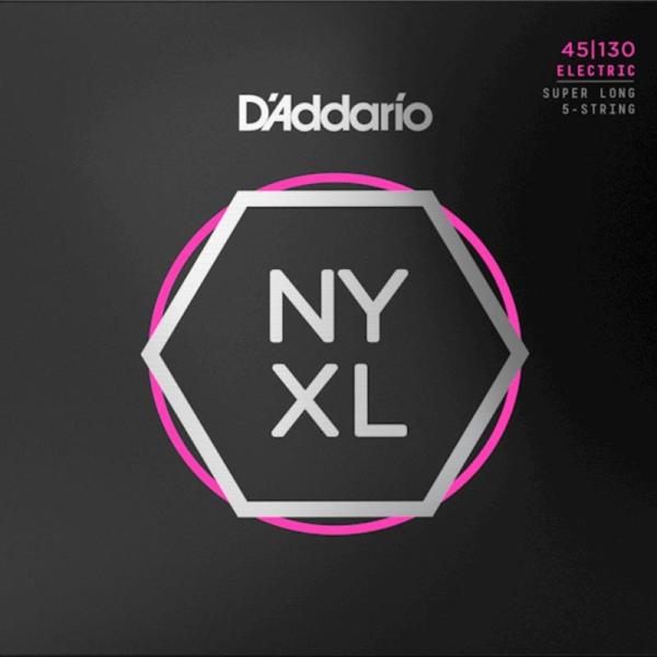 【NYXLシリーズ、5弦ベース/スーパーロングスケール用弦】D’Addario NYXL Series Set Super Long Scale， Regular Light 5-String， 45-130D'Addarioが再構築したエ...