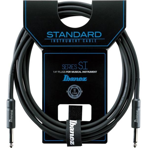 コスト・パフォーマンスに優れるスタンダード・ギター・ケーブル結束用オリジナル・ストラップ付属Plug Type ： Straight &amp; StraightLength ： 10ft/3.05mイケベカテゴリ_楽器アクセサリ_シールド...