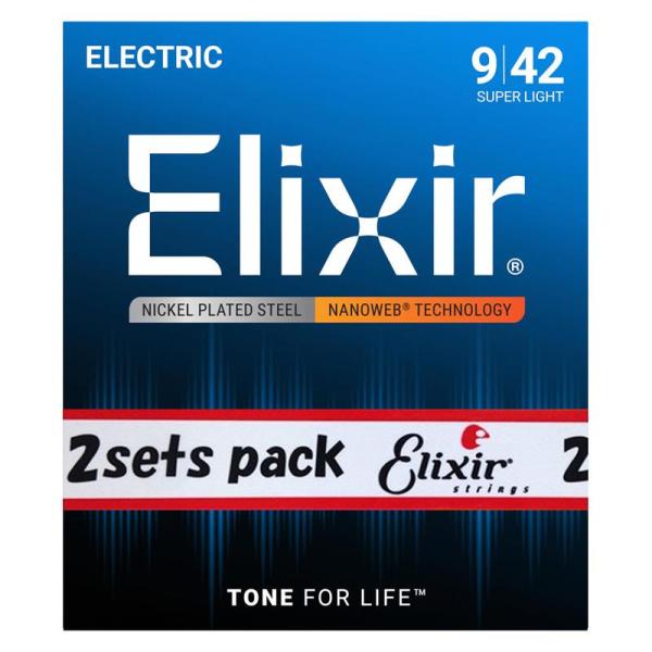 Electric Guitar Strings with ultra-thin NANOWEB coatingエレキ弦 NANOWEBコーティングは、従来のエレキ弦と変わらない存在感、迫力、細やかな表現を提供しながら、従来のエレキ弦とは比較...