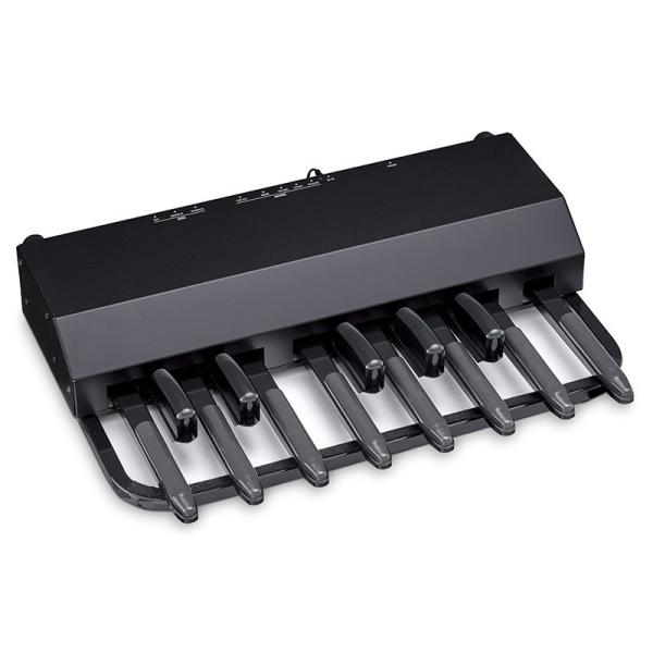 音源を内蔵したMIDIサウンドペダルボードです。外部のMIDI音源が無くてもベース楽器として単体で演奏することが可能。内蔵音色はELECTRIC ORGANやFINGERED BASSなど5種類搭載。すっきりとスタイリッシュなデザインで軽量...