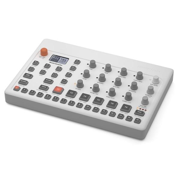 ★リズム作りが簡単にスウェーデンの音楽機器メーカーであるElektron。Model:Samplesは、洗練された軽量で手頃なパッケージにElektronの強力な機能を収めた、6トラックのサンプルベースのグルーブボックスです。サイズはコンパ...