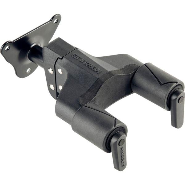 ギターハンガーシステムソリッドボディーギターに適したショートアームの壁取り付けタイプです。AS-yoke，AGS，SFF，Screw採用。NINA付属。SFF（スペシャルフォーミュレイテッドフォーム）ゴムが、ギターにあたる部分に使用され保護...