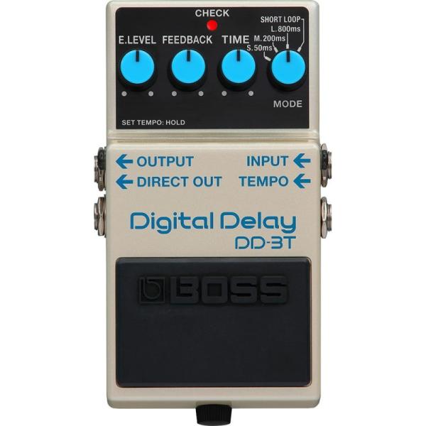 デジタル・ディレイのアイコンがアップデートDD-3 Digital Delay は、1986 年のデビュー以来、その象徴的なサウンドとシンプルな操作性により、今もなお、世界中のギタリストから高い支持を得ています。DD-3TはDD-3が持つ不...