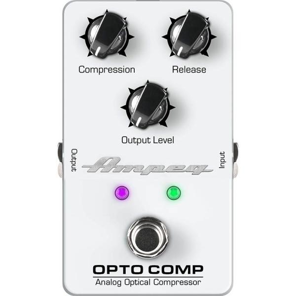 アンペグ・ペダル・シリーズより、アナログ・オプティカル・コンプレッサー「Opto Comp（オプト・コンプ）」が登場！アンペグのOpto Comp（オプト・コンプ）は、コンパクト・サイズのアナログ・オプティカル・コンプレッサーです。スムース...