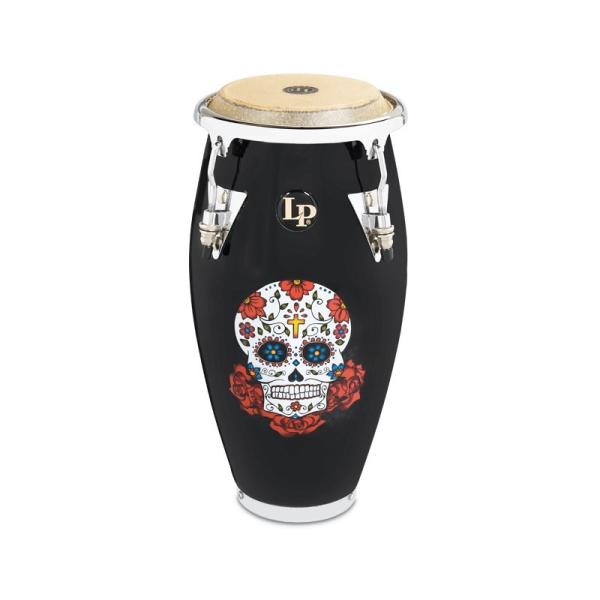 ☆LP/ミニチュア・コンガ☆カールペラッツォは、このシュガースカルのグラフィックを愛する世代に敬意を表してデザインしました。まるでおもちゃのようなミニサイズながら、上級モデル、Classic Conga（クラシック・コンガ）と同様のシェル（...