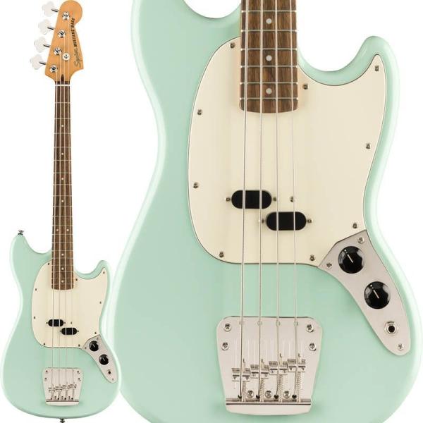 Classic Vibe SeriesClassic Vibe ‘60s Mustang Bassは、60年代に登場したのMustang Bassを讃えるモデルです。フェンダーが開発したアルニコスプリットコイルピックアップを搭載し、コンパク...