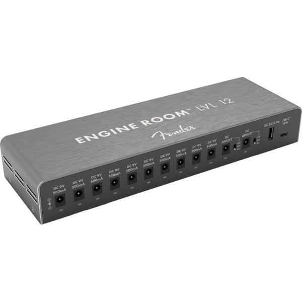 エフェクターにクリーンで独立した電源が必要な時にEngine Room LVL12 Power Supplyが役立ちます。12の独立した電源はそれぞれ500mA/9Vで、3ウェイトグルスイッチを使って9v / 12v / 18vへの切り替え...