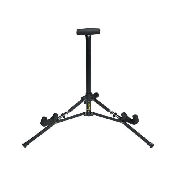 スタイリッシュなのにコンパクト。フェンダーのMini Standは、Tele(R)やStrat(R)ギターをしっかり固定できるほど頑丈な構造にもかかわらず、折り畳み式なのでほとんどのギグバックやケースに収納することができます。遠征先でも自宅...