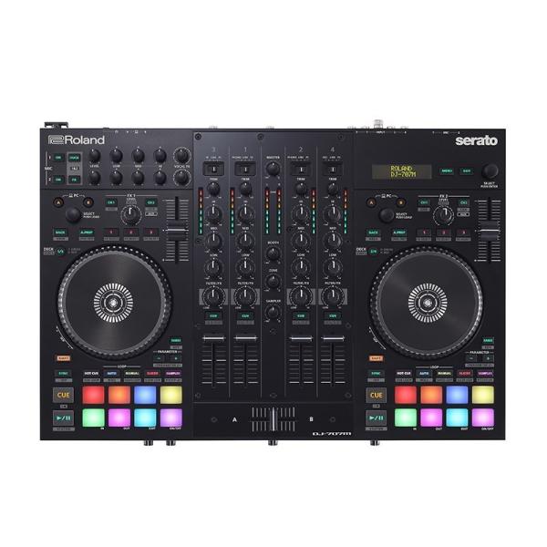 ★パワフルな機能性と優れた可搬性をバランス良く実現させたSerato DJ Pro対応コントローラー★Roland DJ-707Mは、機能性と可搬性の完璧なバランスの元に設計された4チャンネル、4デッキのSerato DJ Proコントロー...