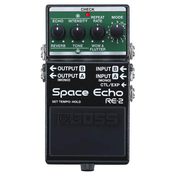 Compact Space EchoRE-2は、Roland RE-201 Space Echoをかつてないレベルで再現したコンパクト・ペダルです。1974年にリリースされたRE-201は、世界中のミュージシャンから愛されているレジェンド・...